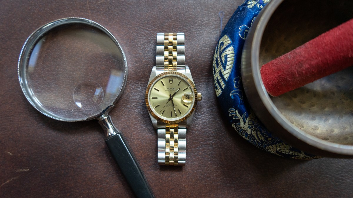 Two-tone Two-faced Tudor Prince Date – WatchYaGot